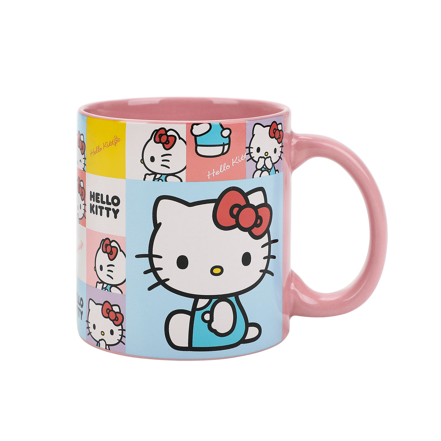 BioWorld Sanrio Hello Kitty Tiles Pink Mug, 16 oz. - Mugs | Hallmark