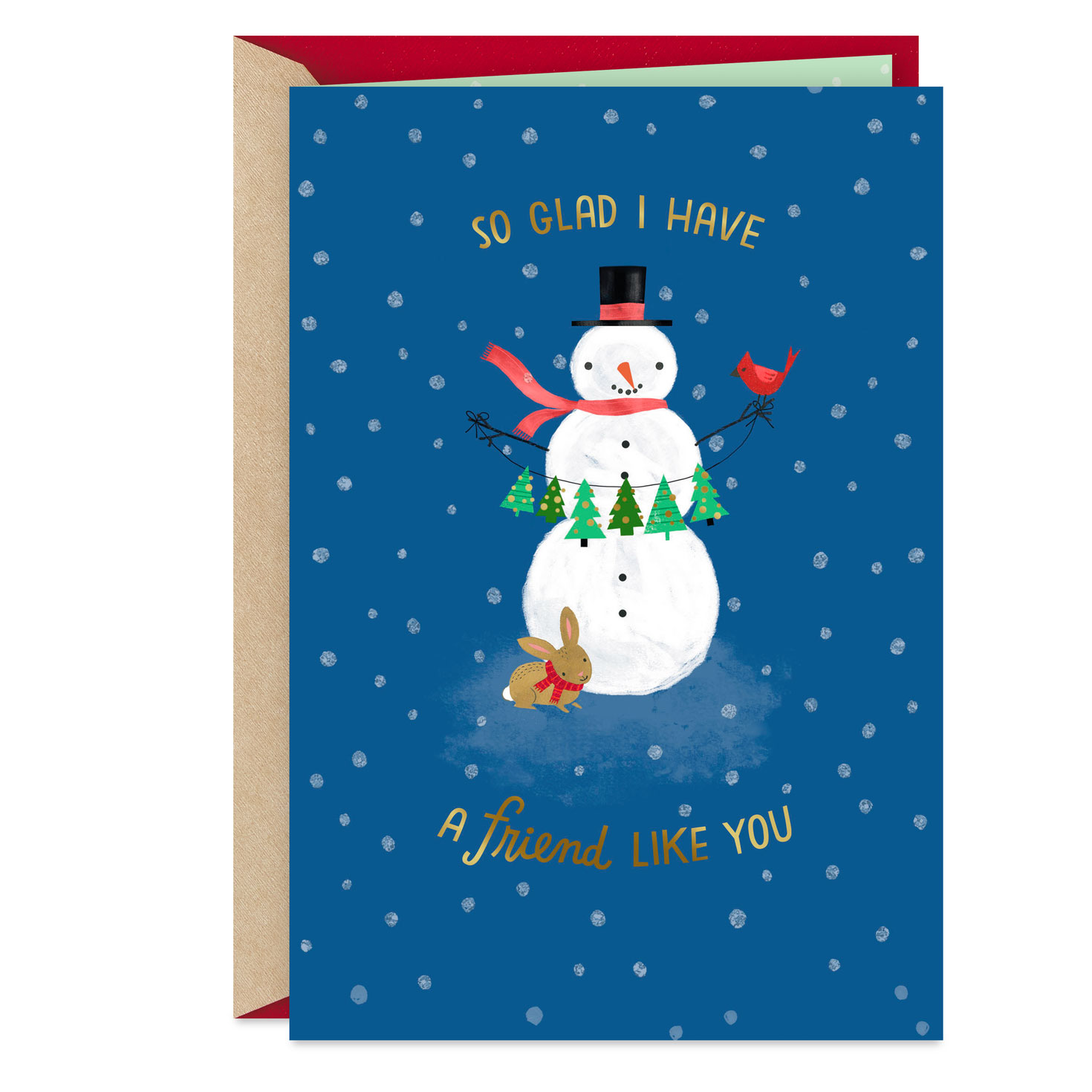 So Glad for a Friend Like You Christmas Card - Greeting Cards | Hallmark
