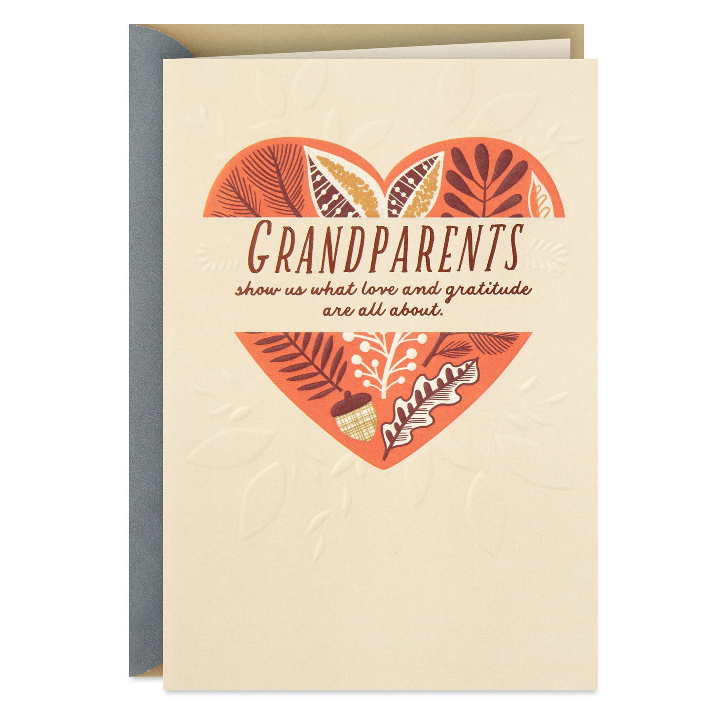 Goodness and Love Thanksgiving Card for Grandparents - Greeting Cards ...
