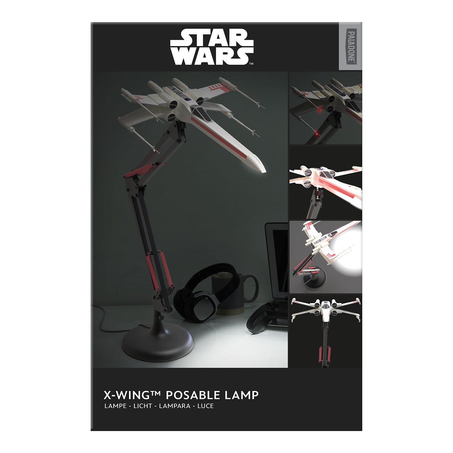 Star Wars X-Wing Posable Desk Lamp - Decorative Accessories | Hallmark