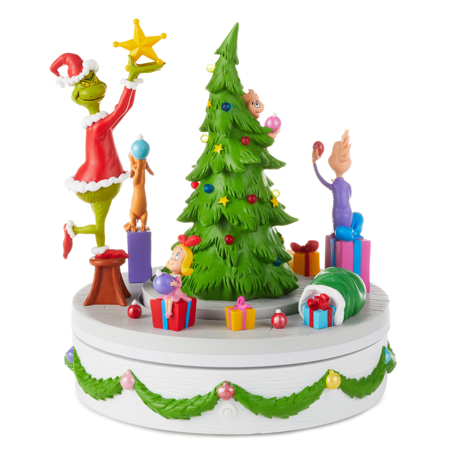 Dr. Seuss's How the Grinch Stole Christmas!™ Musical Figurine With ...