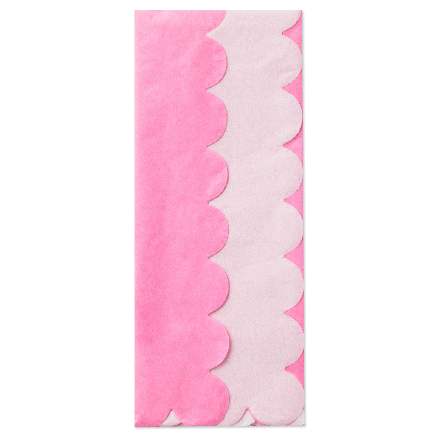 Pink and White Scalloped Tissue Paper, 4 sheets - Tissue | Hallmark