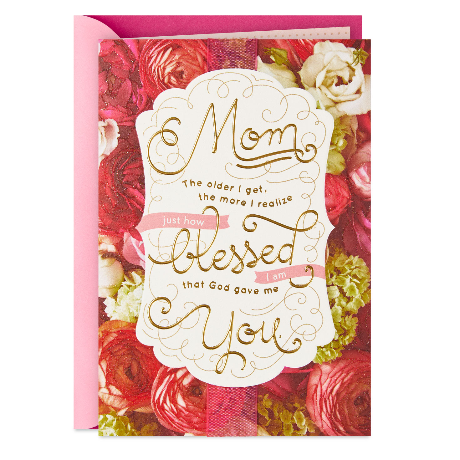 God Blessed Me With You Religious Mother's Day Card for Mom - Greeting ...