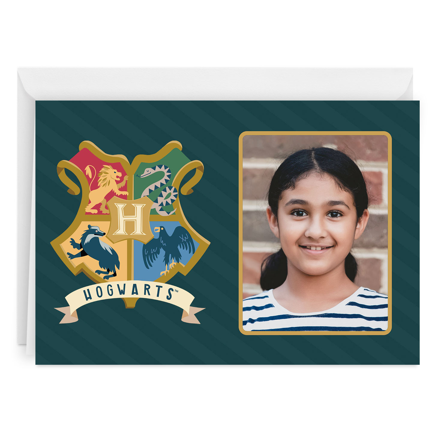 Harry Potter™ Hogwarts™ Crest Custom Card - Greeting Cards | Hallmark