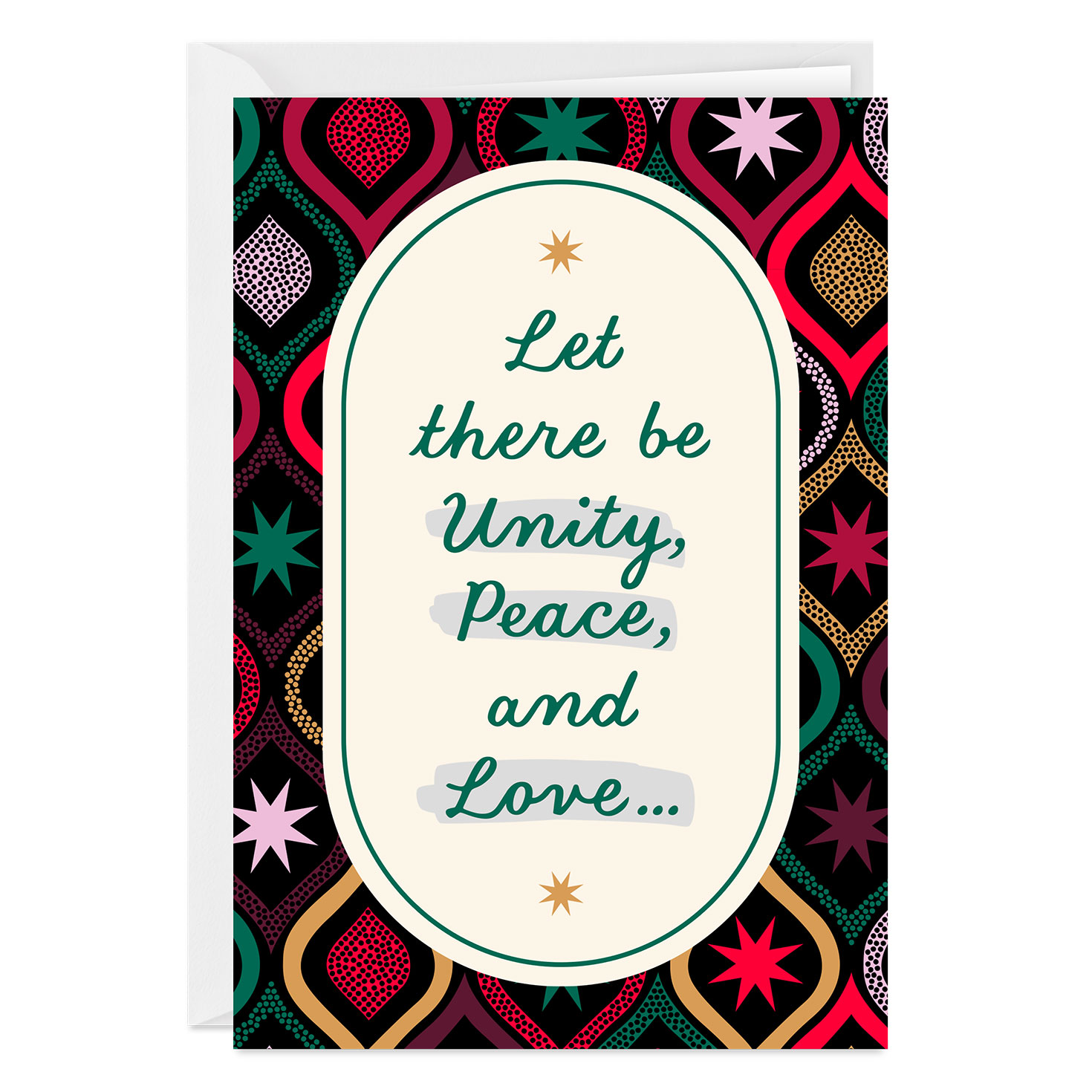 Unity, Peace and Love Custom Kwanzaa Card - Greeting Cards | Hallmark