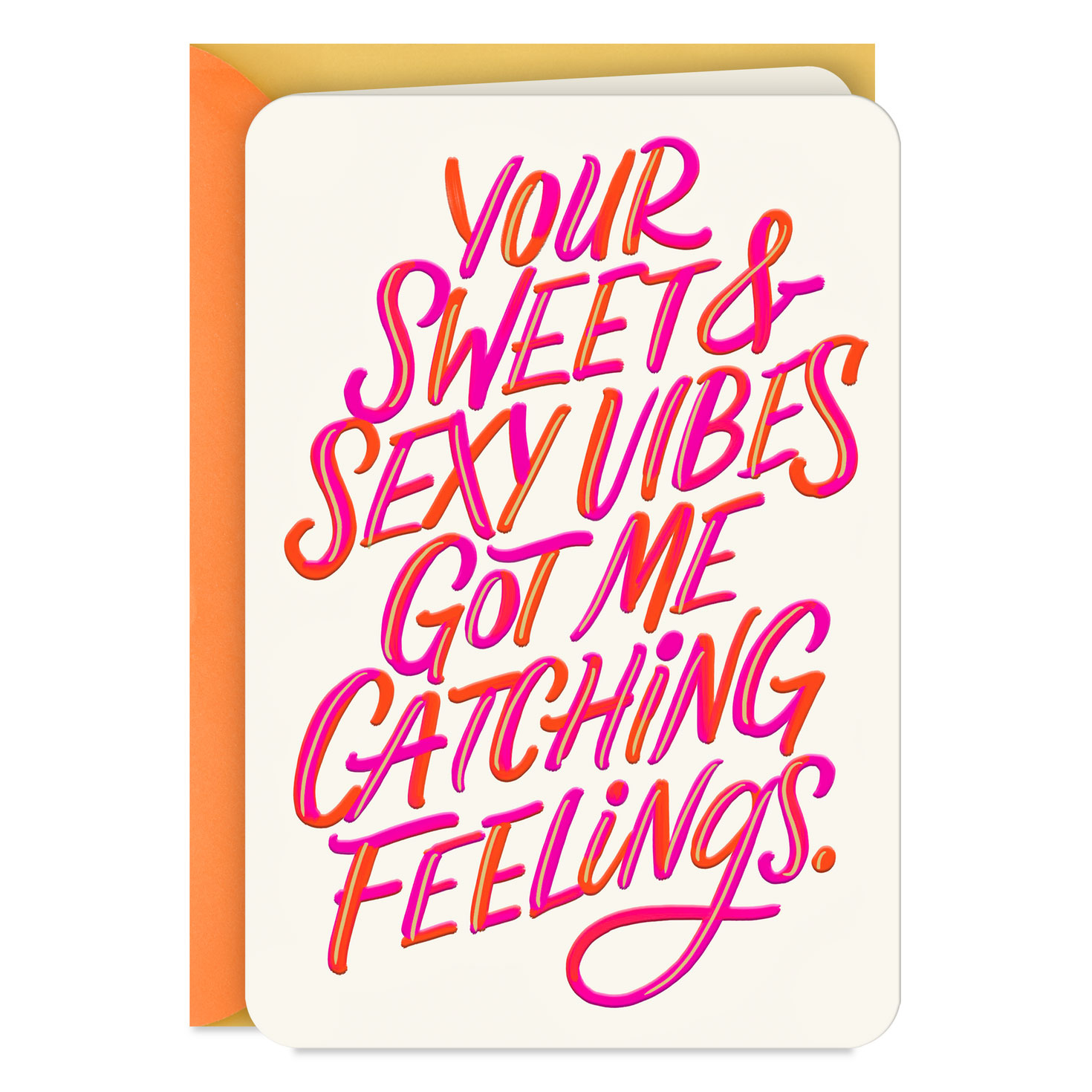 You Got Me Catching Feelings Romantic Card - Greeting Cards | Hallmark