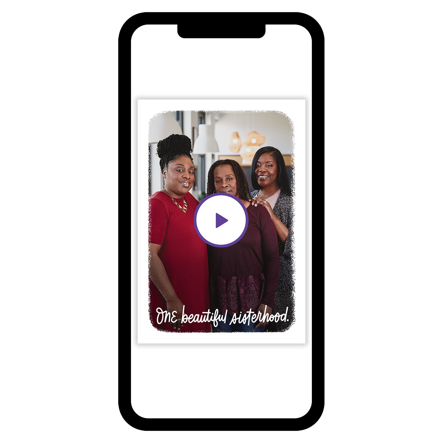 Beautiful Sisterhood White Frame eCard - eCards | Hallmark