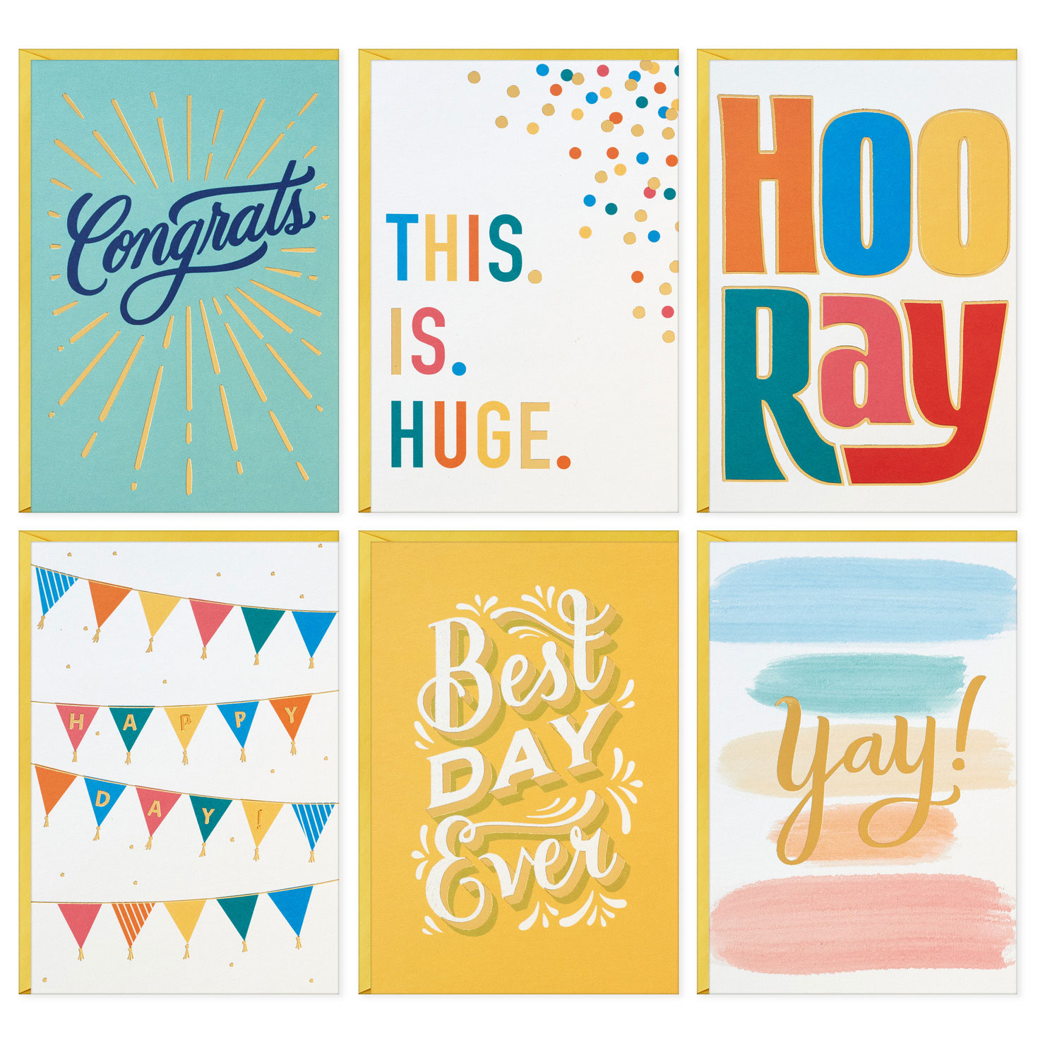 Inspired Modern Boxed Assorted Congratulations Cards, Pack of 24 ...
