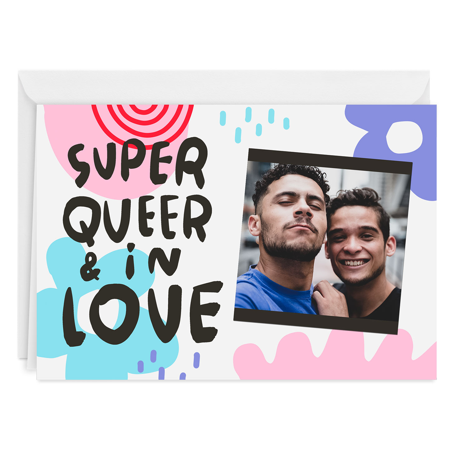 LGBTQ Love Folded Photo Card - Greeting Cards | Hallmark
