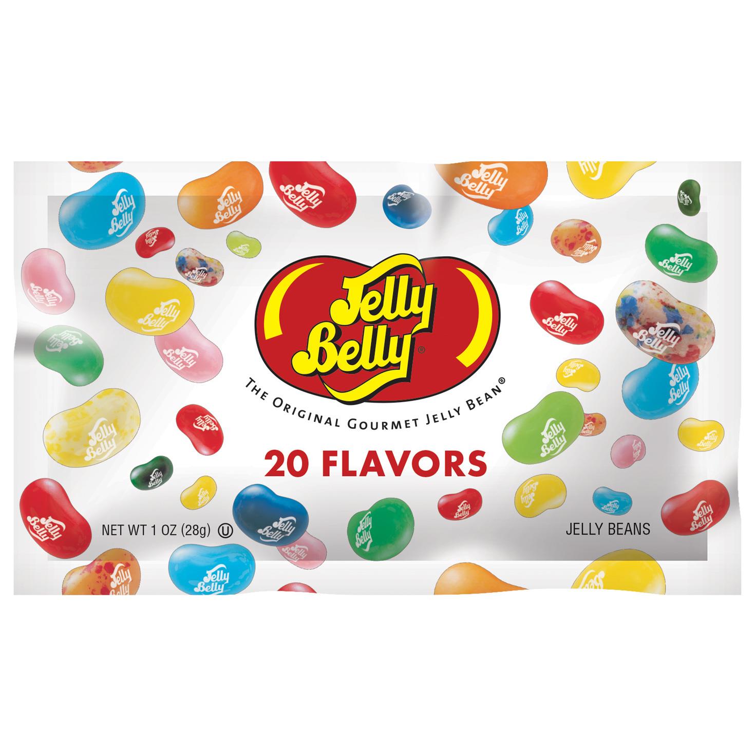 Jelly Belly® 20 Flavor Assorted Jelly Beans, 1 oz. Bag - Candy & Snacks ...