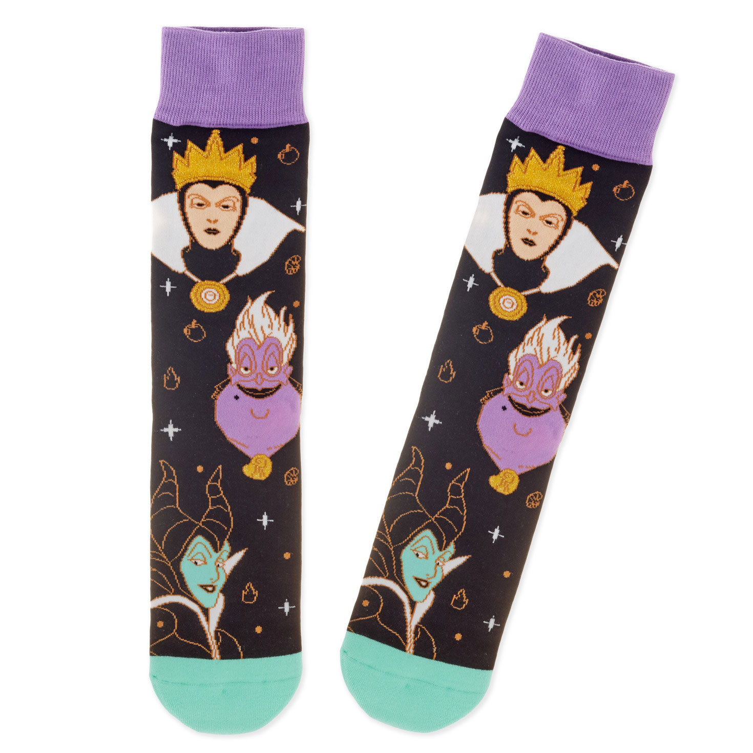 Disney Villains Fierce and Fabulous Crew Socks - Socks & Slippers ...