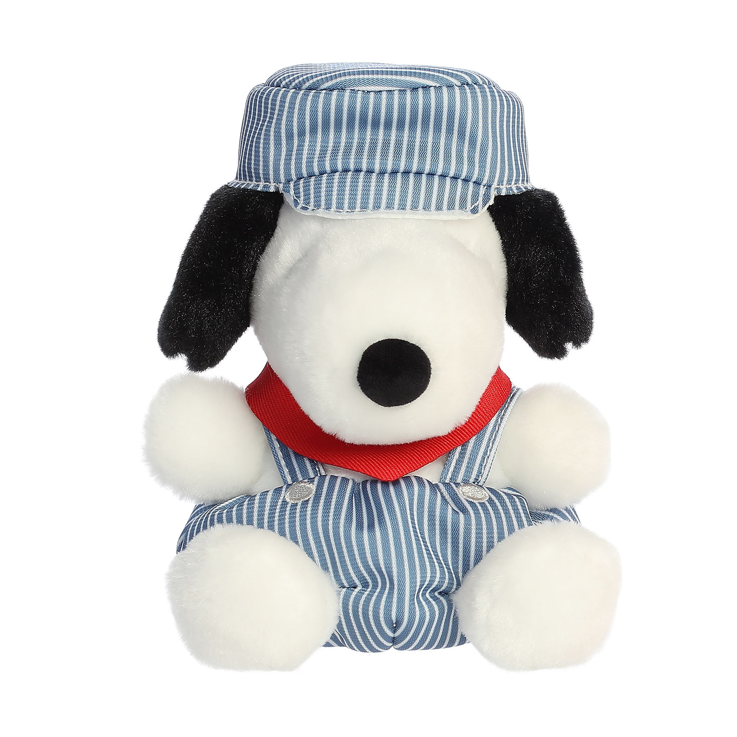 Aurora Peanuts Palm Pals Snoopy Train Engineer Plush, 5" - Classic ...