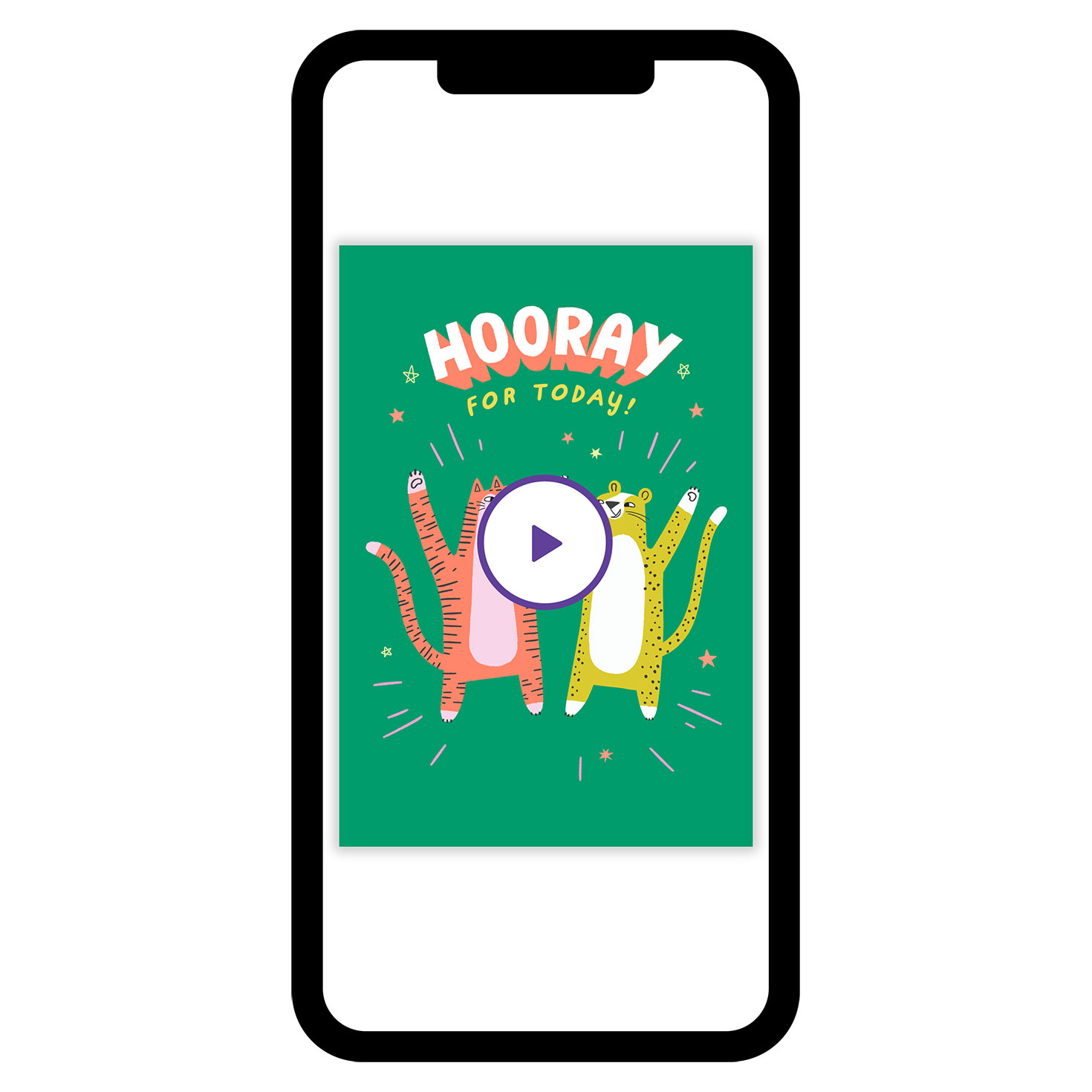 Hooray for Today Silly Cats Congratulations eCard - eCards | Hallmark