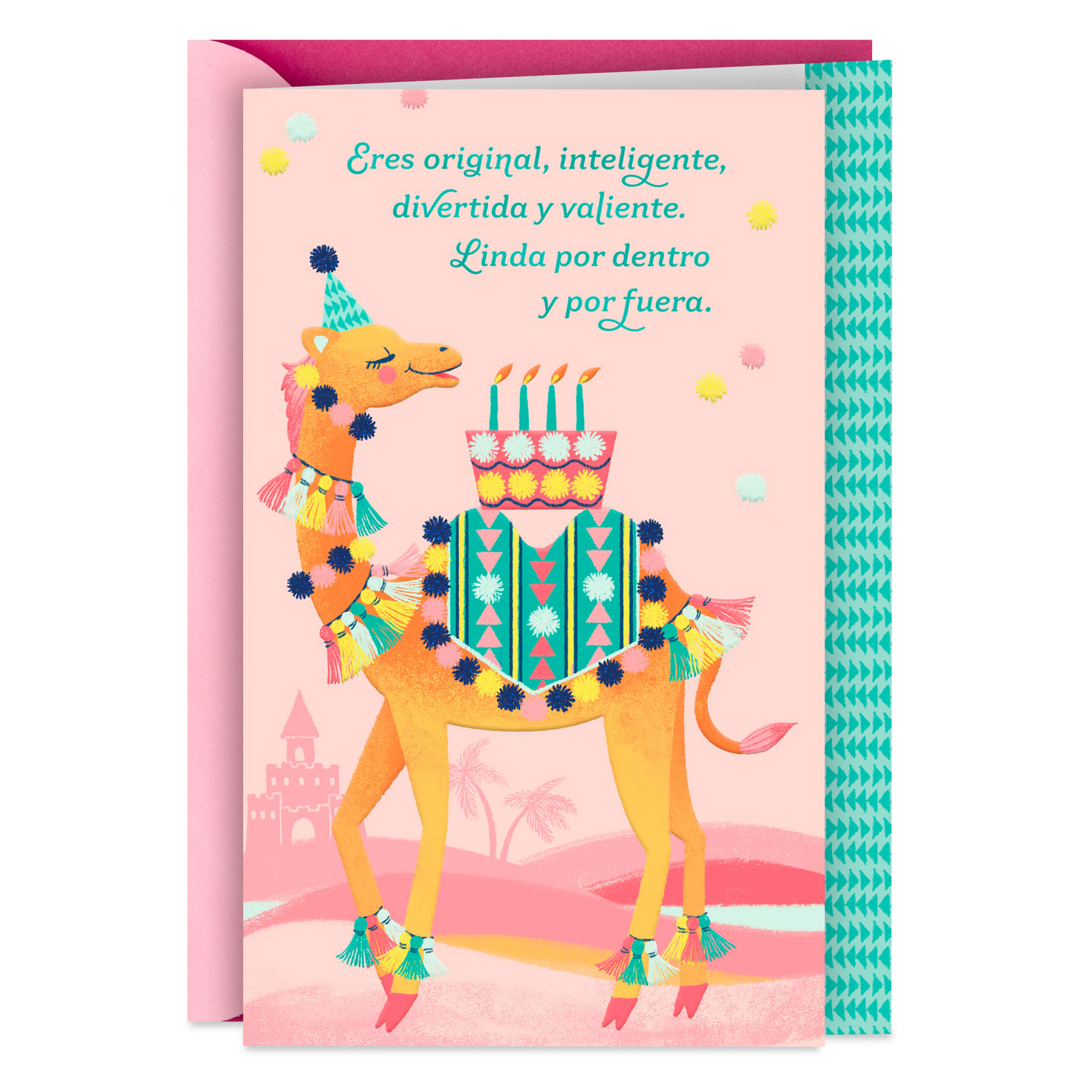 You're Beautiful Spanish-Language Birthday Card for Girl - Greeting ...