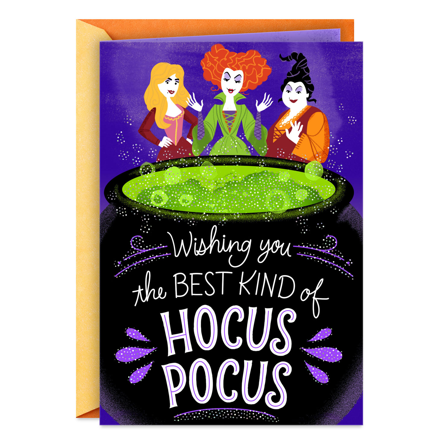 Disney Hocus Pocus Sanderson Sisters Magical Halloween Card - Greeting ...