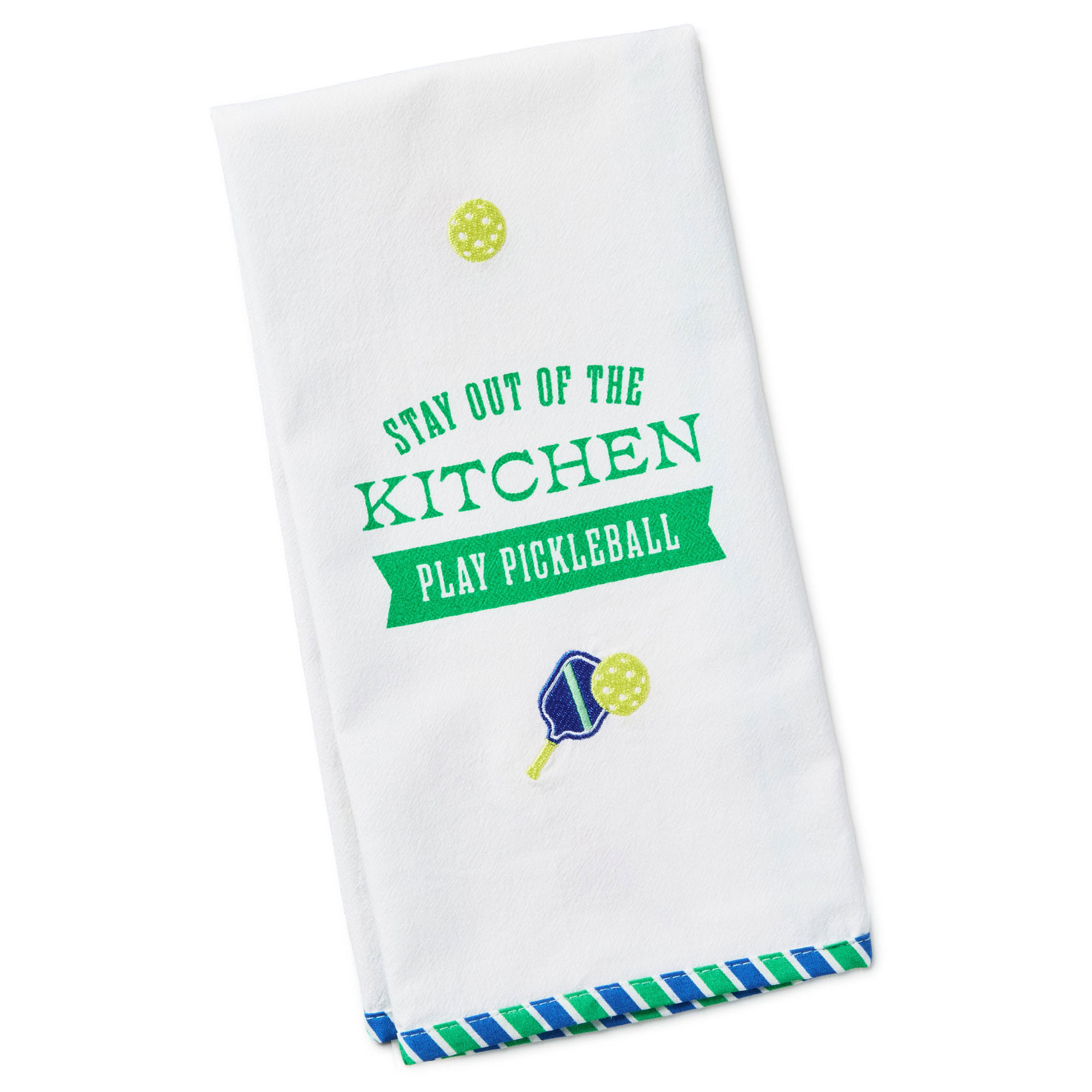 Play Pickleball Tea Towel, 18x26 - Kitchen Linens | Hallmark