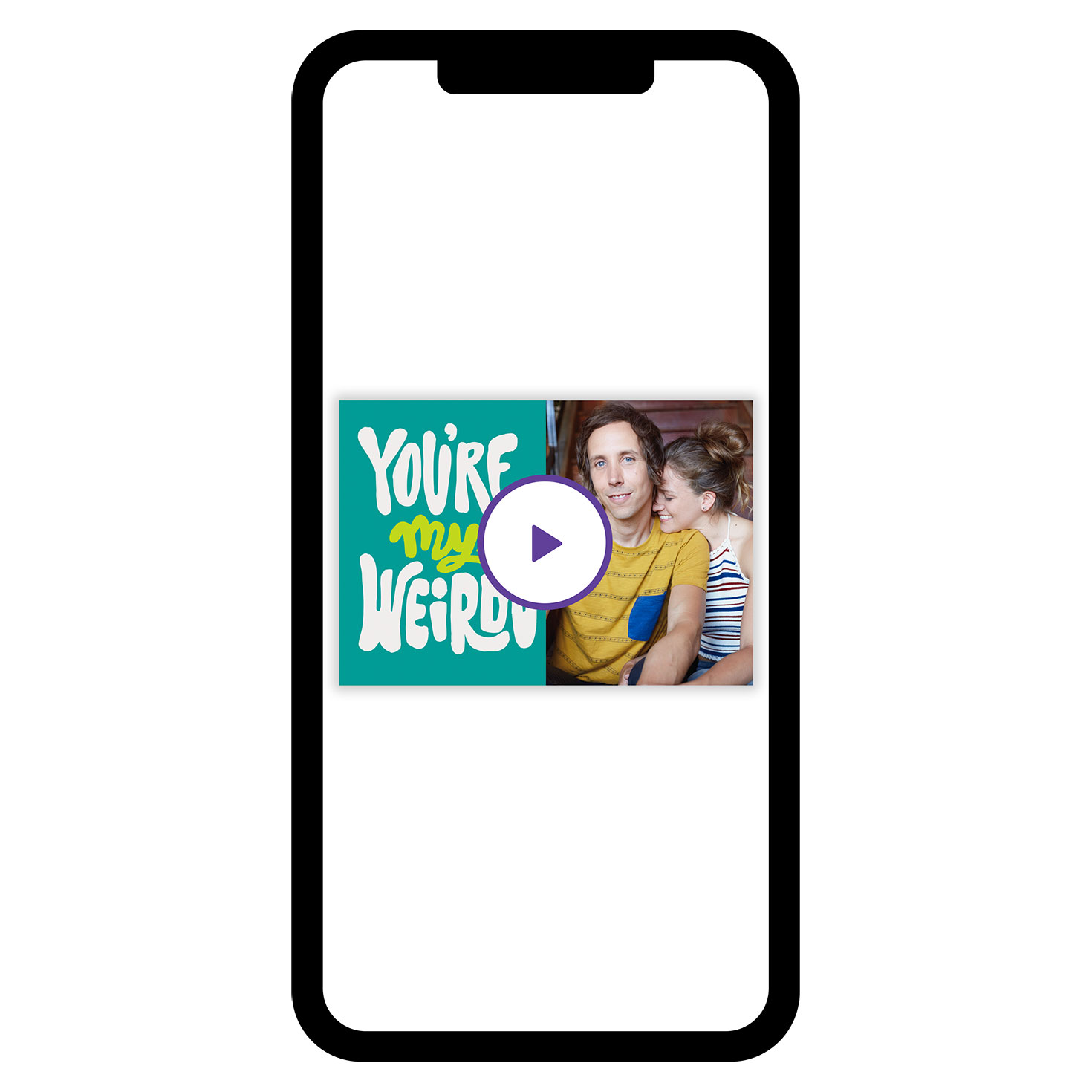 You're My Weirdo Love eCard - eCards | Hallmark