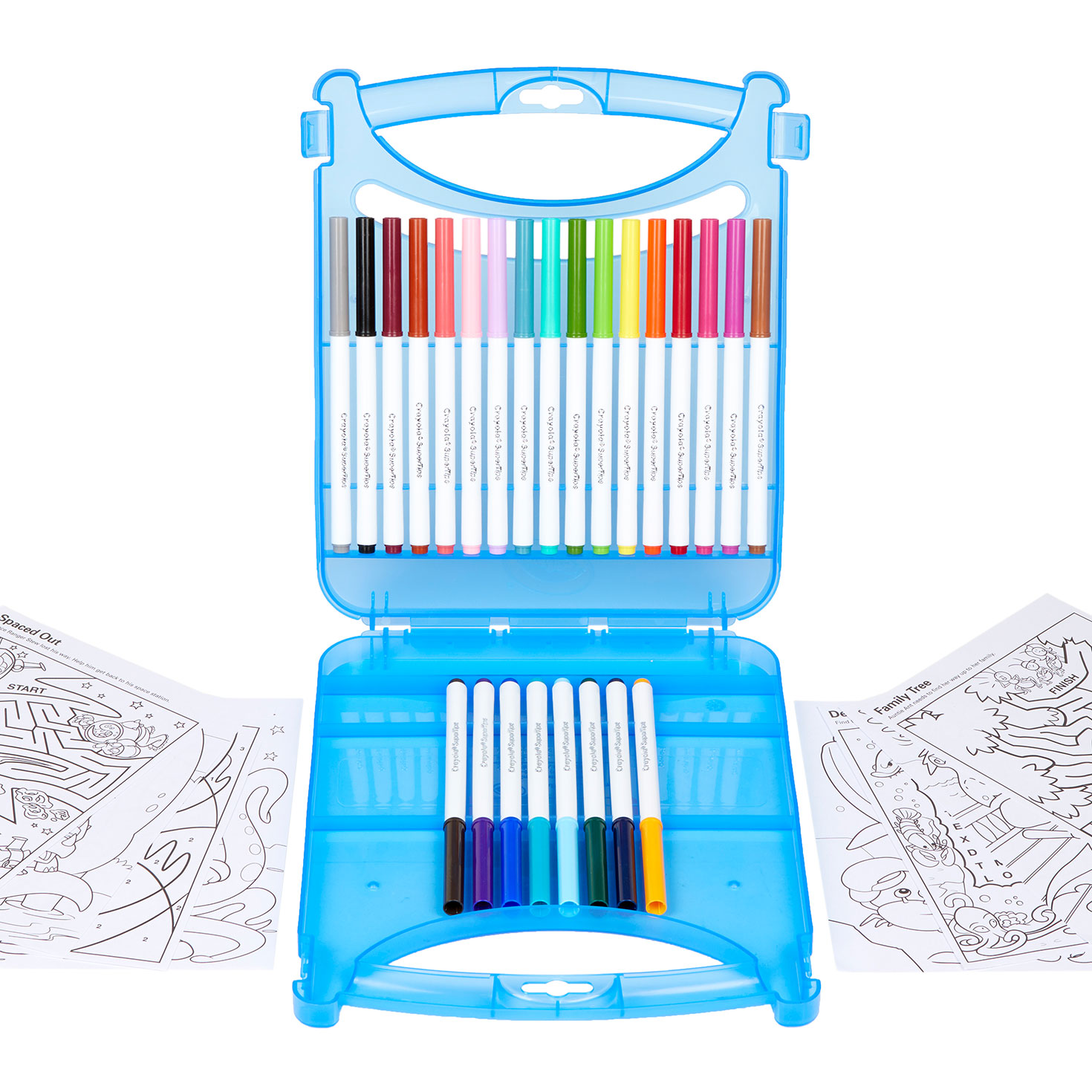 Crayola Super Tip Washable Markers and Paper Set - Arts & Crafts | Hallmark