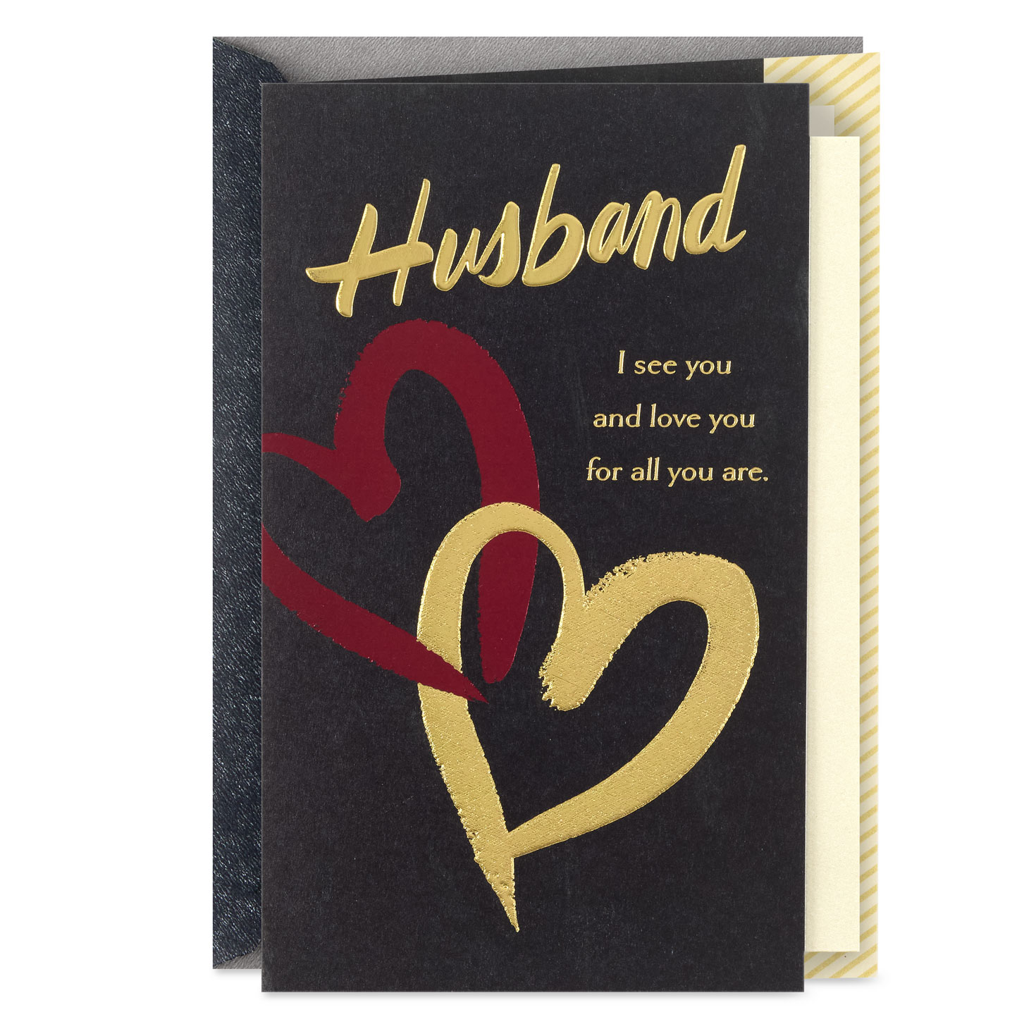 Proud and Grateful for All You Are Valentine's Day Card for Husband ...