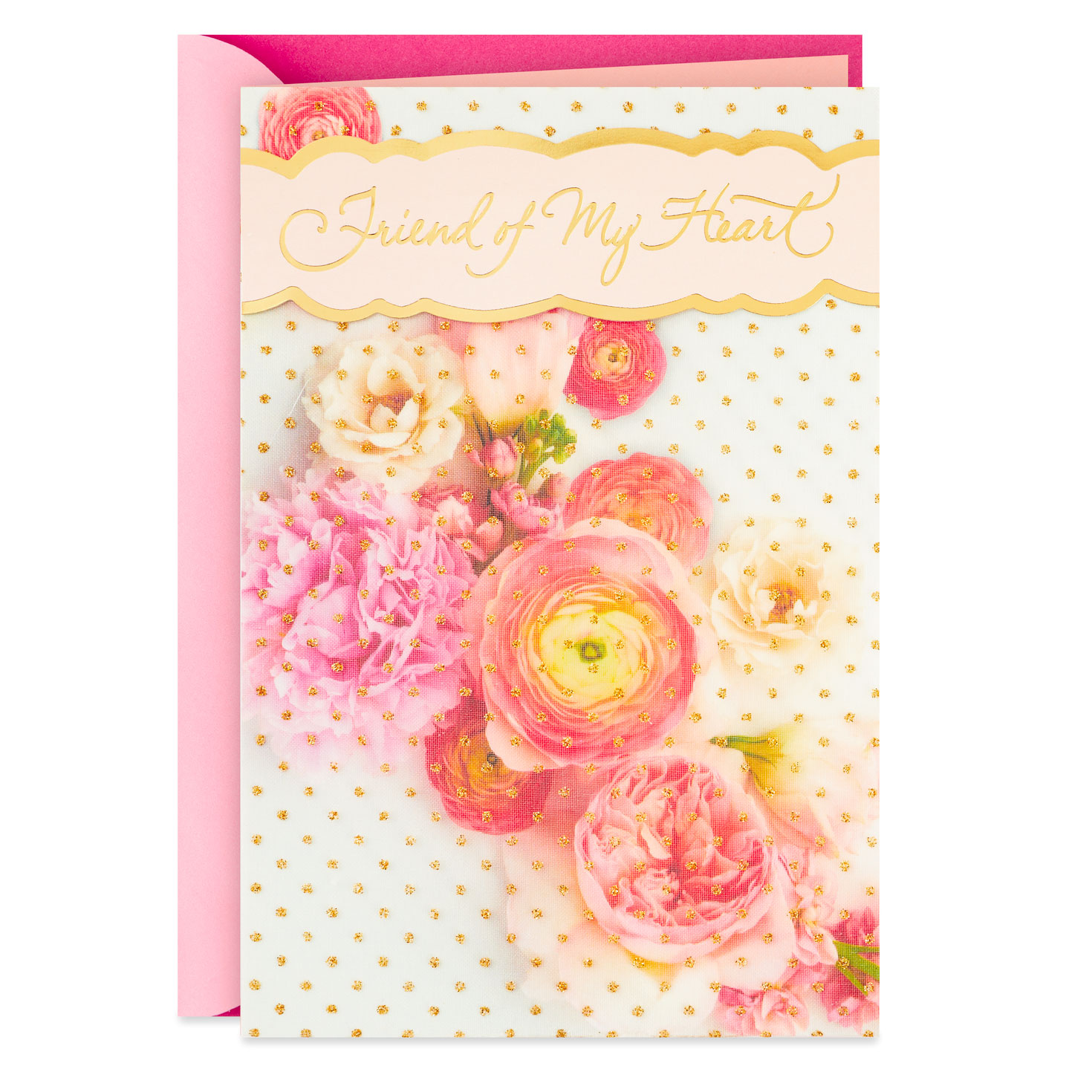 Friend of My Heart Floral Birthday Card - Greeting Cards - Hallmark