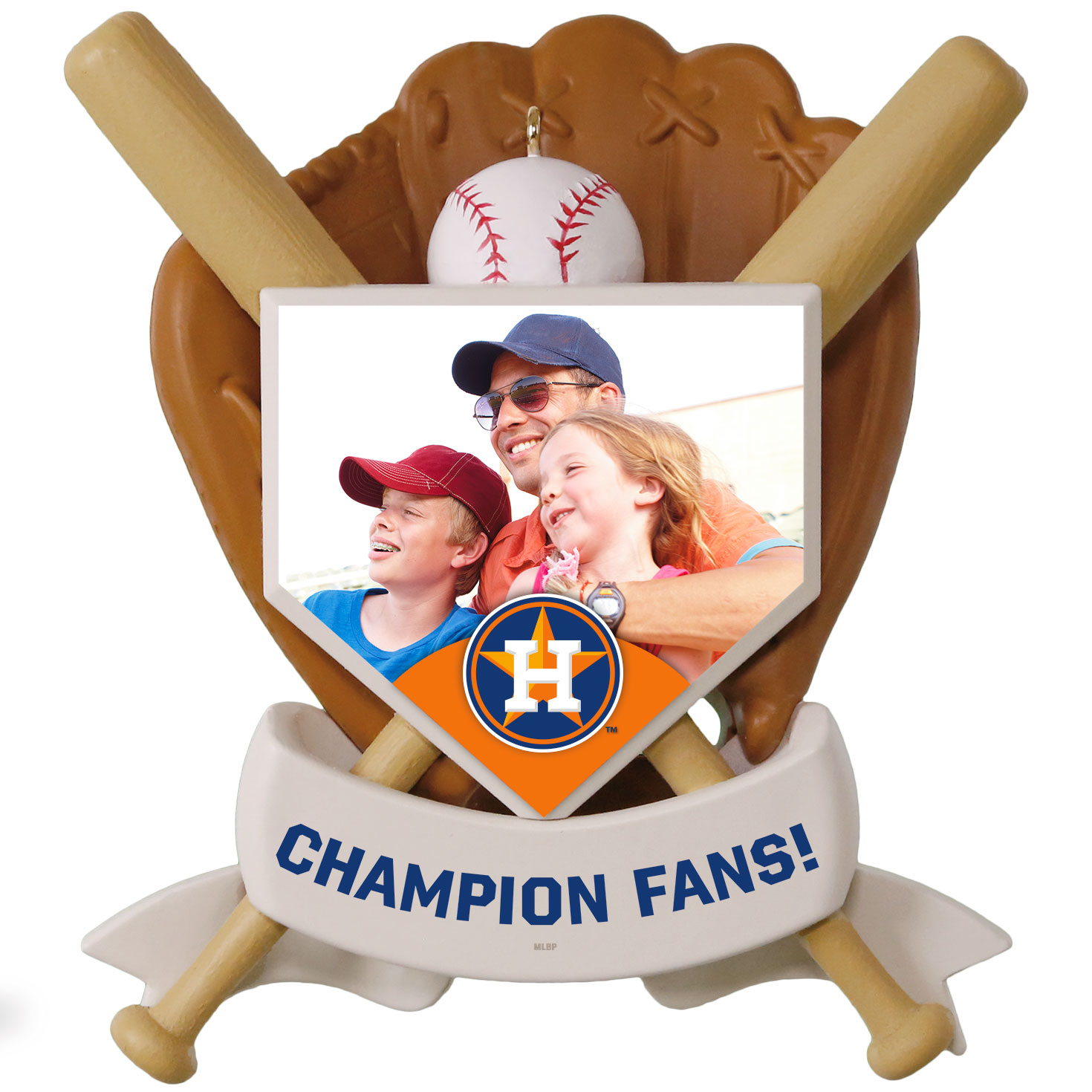 MLB Houston Astros™ Baseball Personalized Ornament, Custom Photo and ...