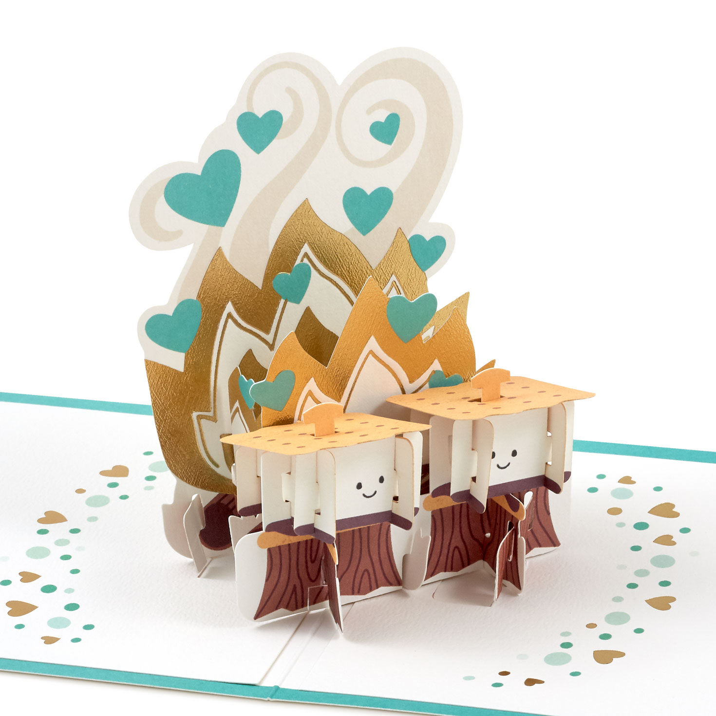 S'mores Campfire Pop-Up Love Card - Greeting Cards | Hallmark