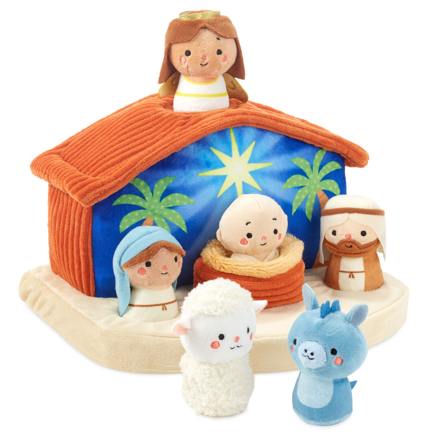 Nativity Scene Plush Toys, 7-Piece Set - Plush Toys | Hallmark