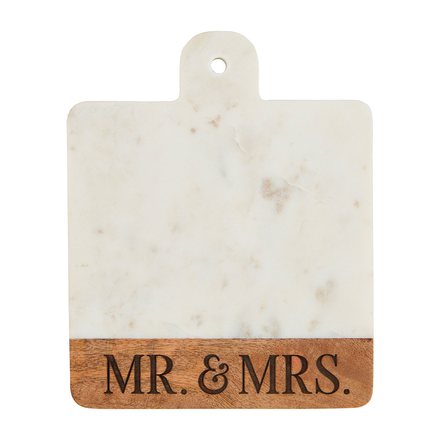 Mud Pie Mr. and Mrs. Marble Serving Board - Serveware | Hallmark