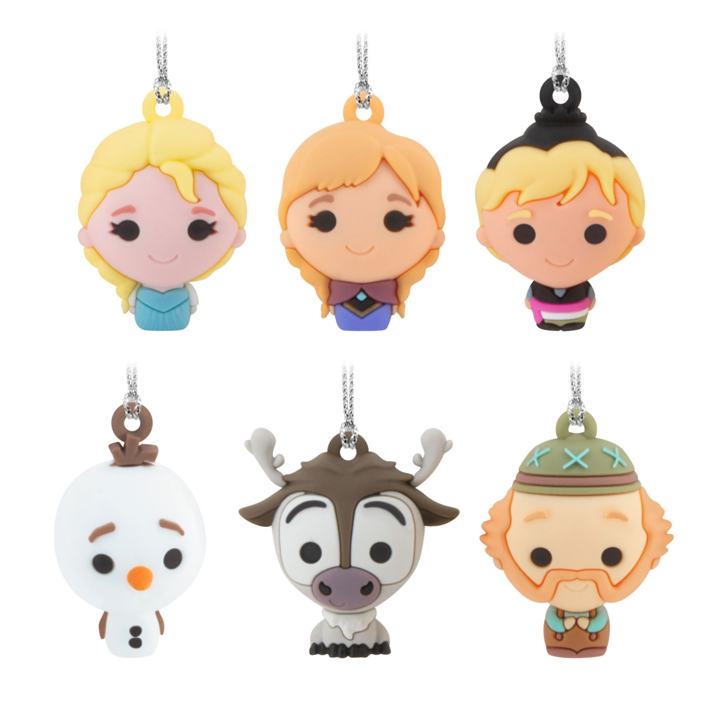 Mini Disney Frozen Shatterproof Hallmark Ornaments, Set of 6 - Hallmark ...
