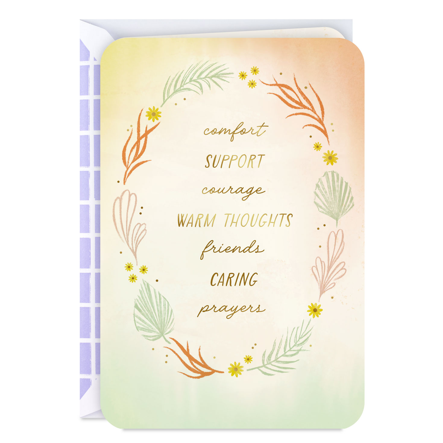 Comfort, Support and Caring Prayers Encouragement Card - Greeting Cards ...