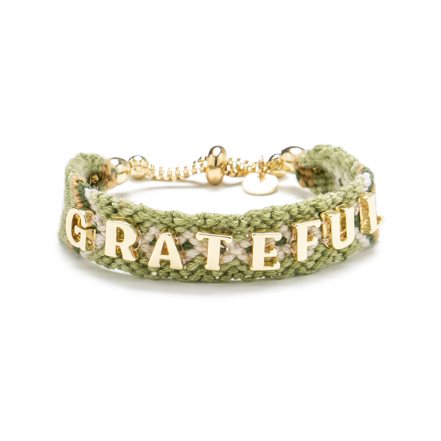 Soul Stacks Grateful Green Woven Bracelet - Bracelets | Hallmark