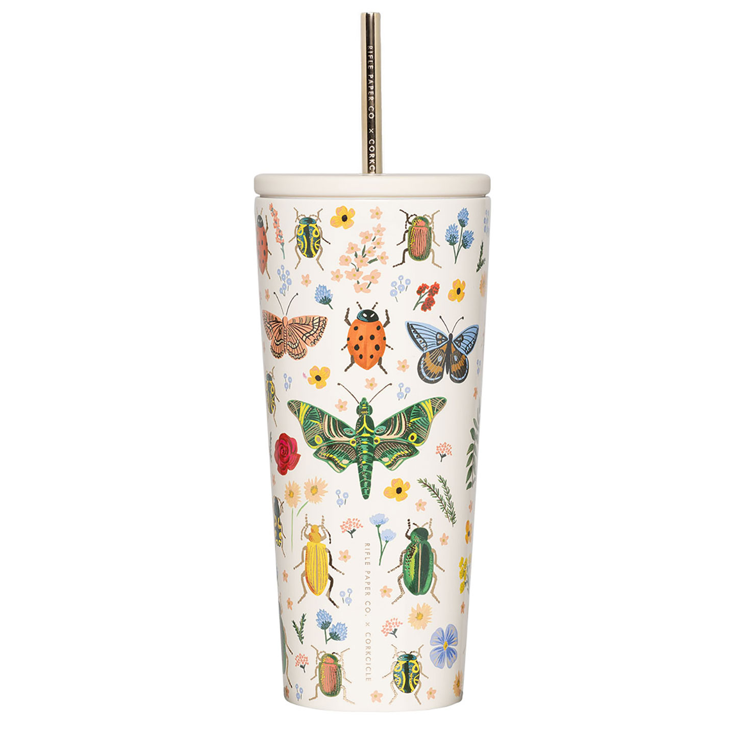 Corkcicle Rifle Paper Co. Curio Stainless Steel Cold Cup, 24 oz ...
