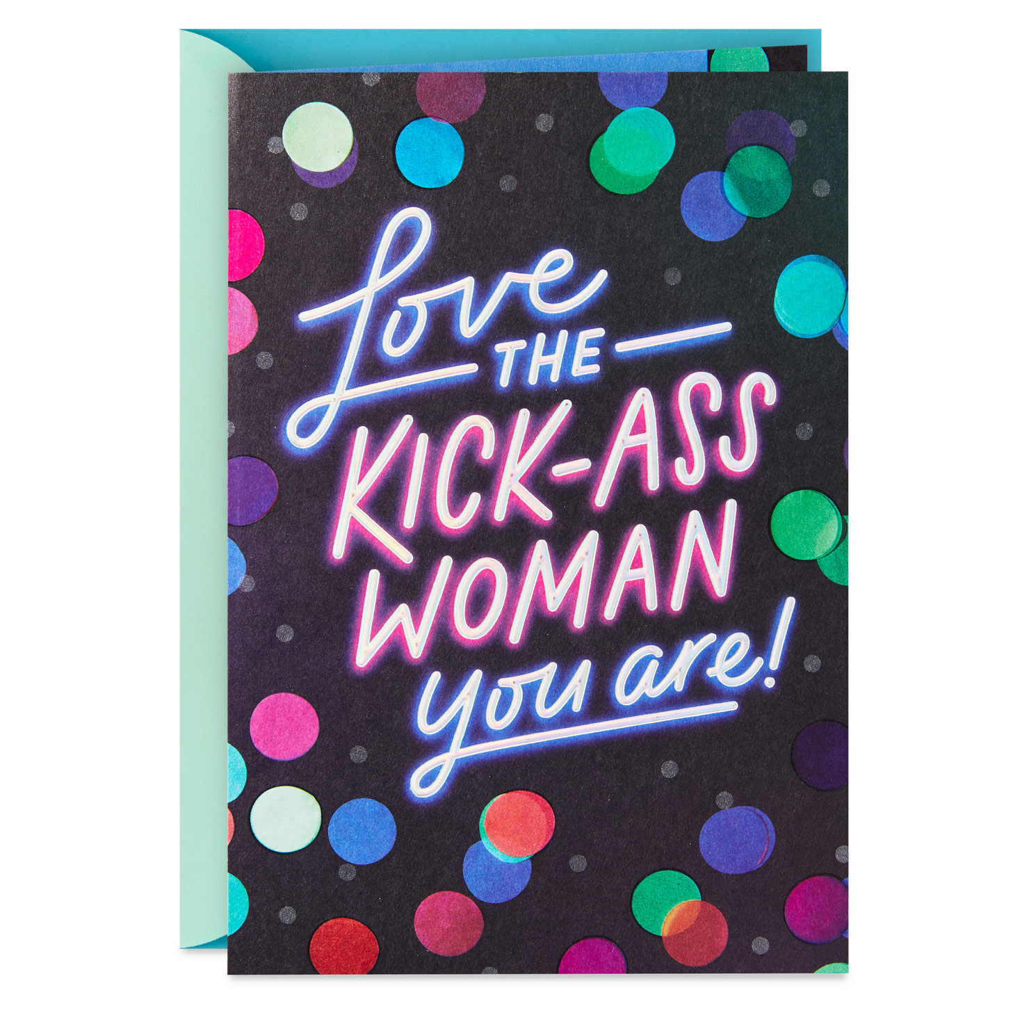 Celebrating a Kick-Ass Woman Birthday Card for Her - Greeting Cards ...