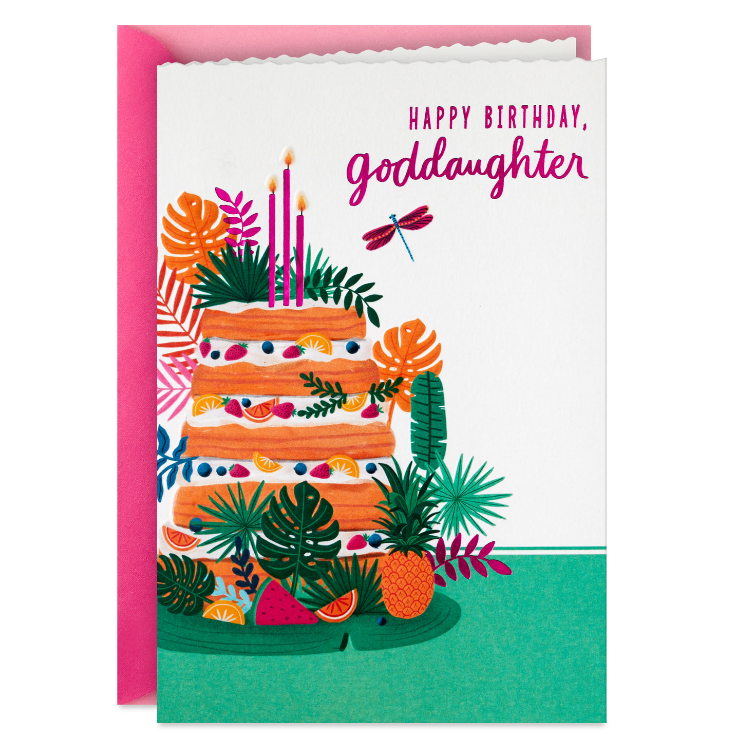Unique and Wonderful Birthday Card for Goddaughter - Greeting Cards ...
