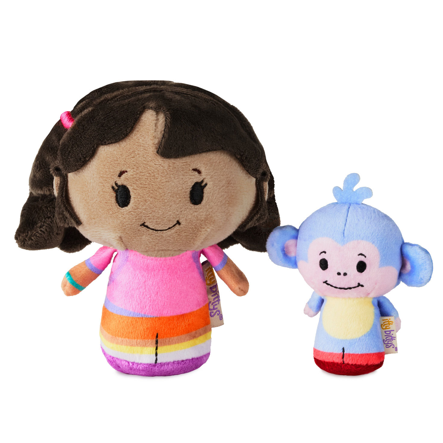 itty bittys® Nickelodeon Dora the Explorer and Boots Plush, Set of 2 ...