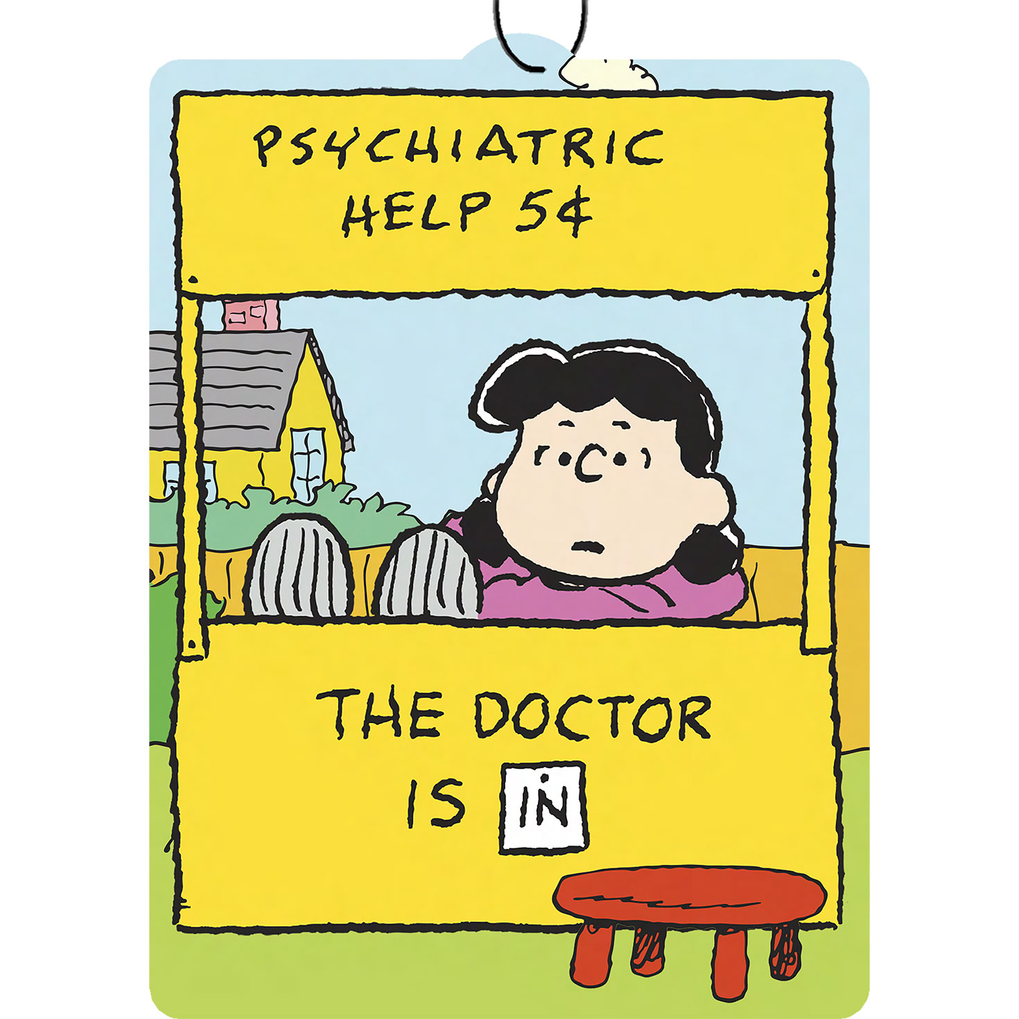 Spoontiques Peanuts Lucy Doctor Is In Air Fresheners, 3-pack - Travel ...
