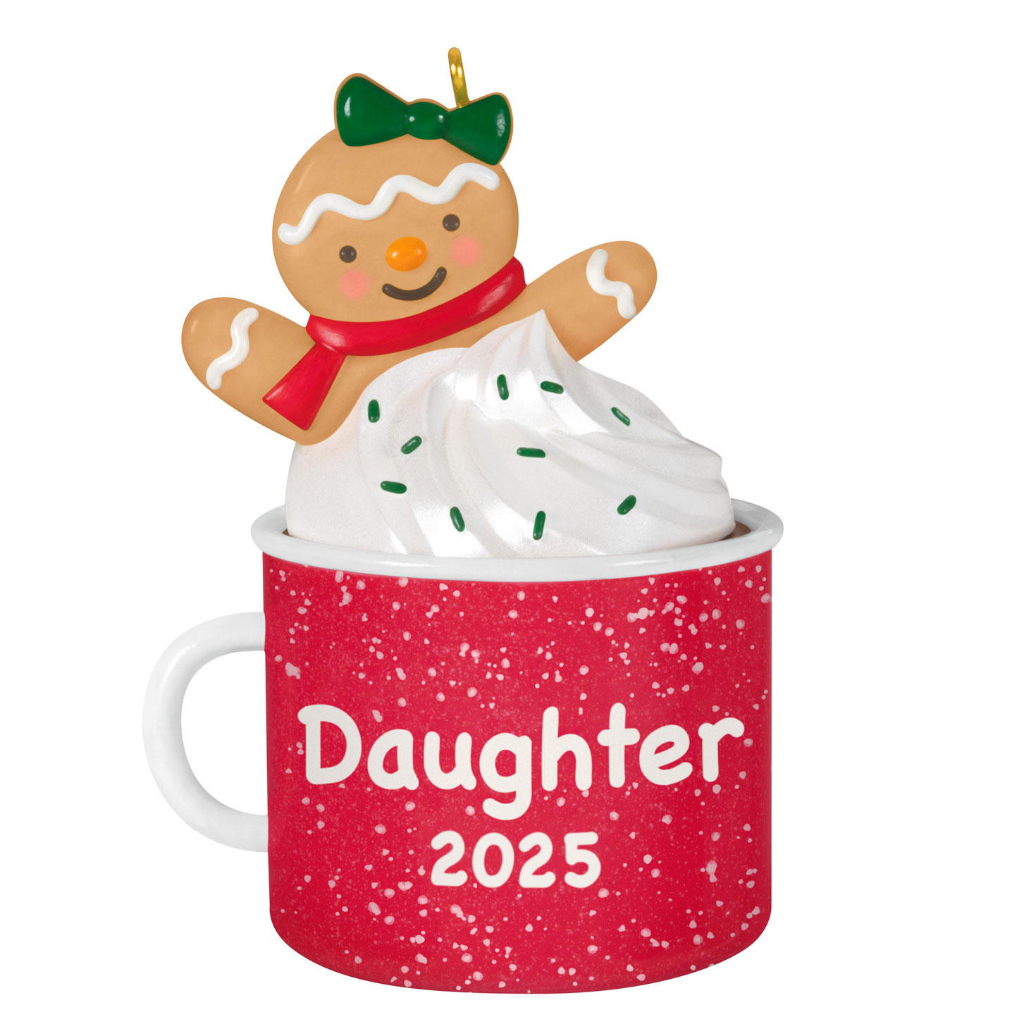 Daughter Gingerbread Girl in Mug 2025 Ornament - Keepsake Ornaments ...