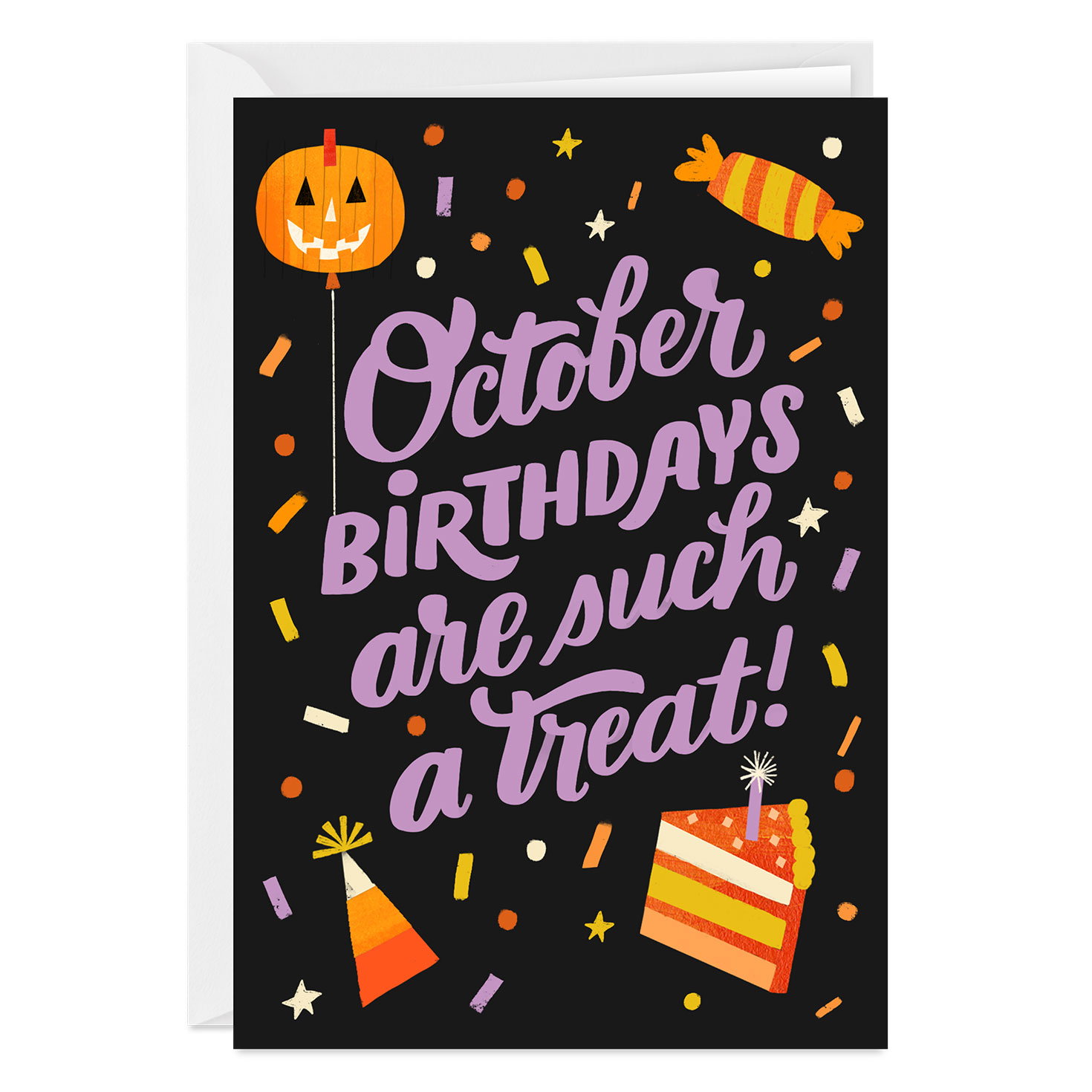 October Is a Treat Custom Birthday Card - Greeting Cards | Hallmark